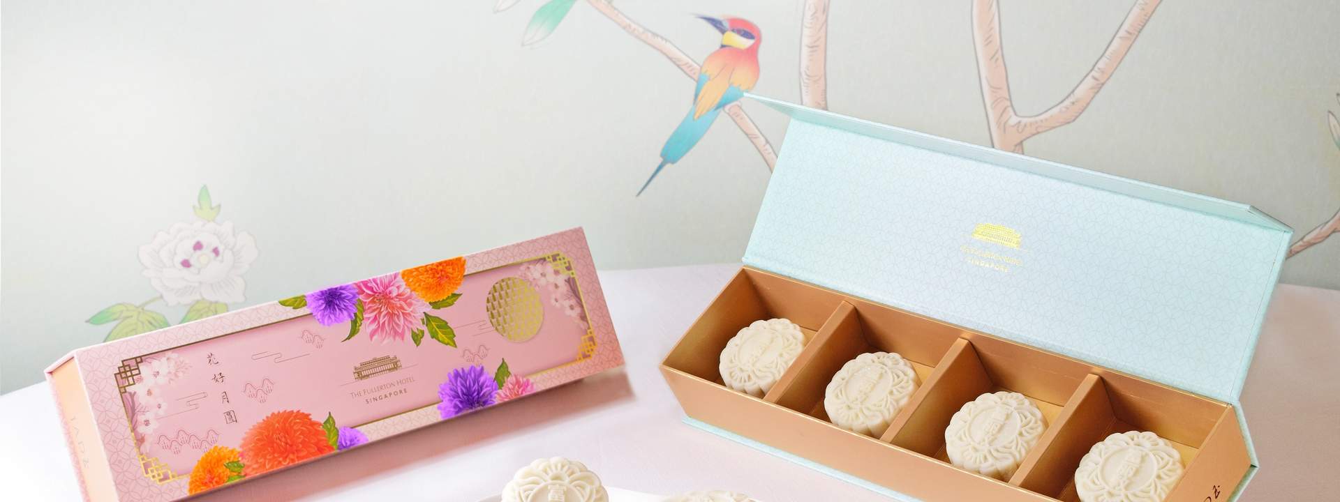 Mooncakes by The Fullerton Cake Boutique Takeaway in Singapore